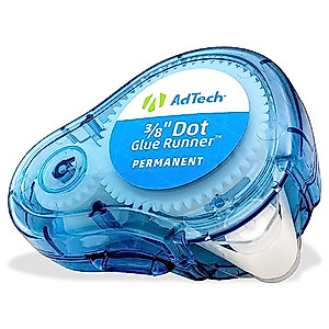 Adtech Permanent Adhesive Dots Glue Runner 3 Pack