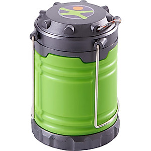 HABA Terra Kids Camping Lantern with Sturdy Handles for Carrying & Hanging and Handy Storage Compartment