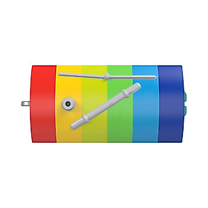 THOMAS & FRIENDS Fisher-Price GYV65 Rainbow Toby Push-Along Train Engine for Preschool Kids Ages 3 Years and Up, Multicolor, 4.5 cm*3.0 cm*8.0 cm