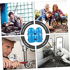 Vaguelly 2 Pairs Knee Pads Gel Knee Pads for Men Lightweight Work Pants Mens Lightweight Cargo Pants Work Supply Household Work Kneepads Thick Straps Household Garden Kneepad Man Adjustable