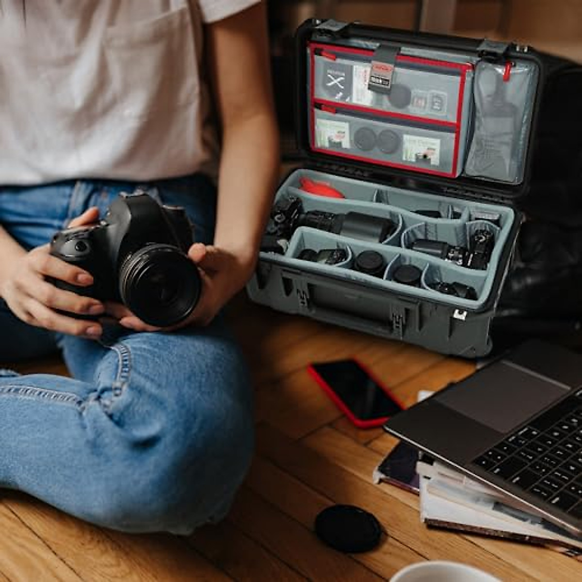 SKB Airline Approved Case with Photo Dividers