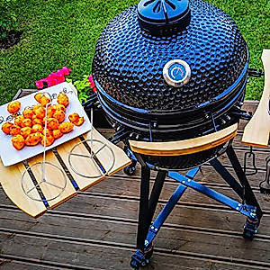 12 Pcs Stainless Steel Vertical Skewer Set Vertical Turkey Hanger Multifunction BBQ Spike Poultry Hanger for Turkey Oven Kebabs Picnic BBQ Dish Easter (4 x 15'' Skewer, 4 x 9'' Spike, 4 x 6.25'' Base)