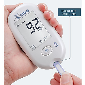 Bruno MD Pharma MD6 Blood Glucose Test Strips (50 Count)