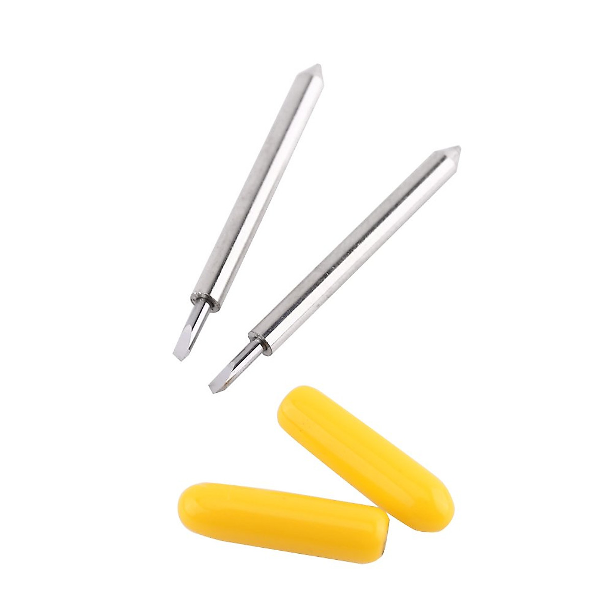 Cutter Blades 10pcs Precision Cutter Plotter Cutting Blades Cemented Carbide Blade Craft Cutter for Vinyl Cutting 30 deg 45 deg 60 deg(30°)