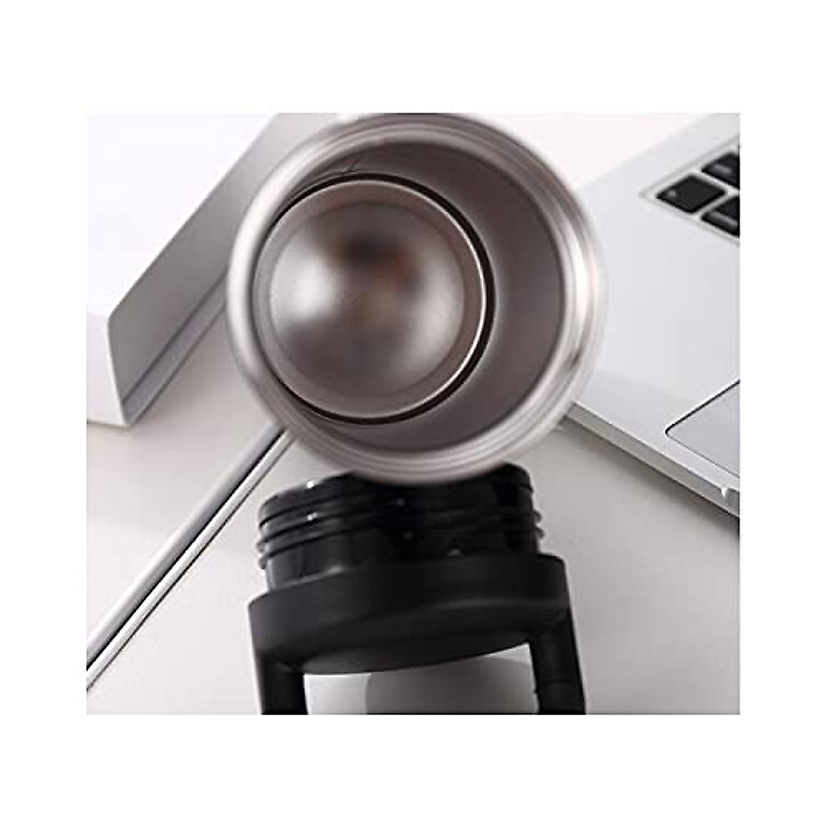 GORILLA GEAR Vacuum Insulated 36 oz Leak-Proof Water Bottle || Double Walled Stainless Steel - Midnight Black