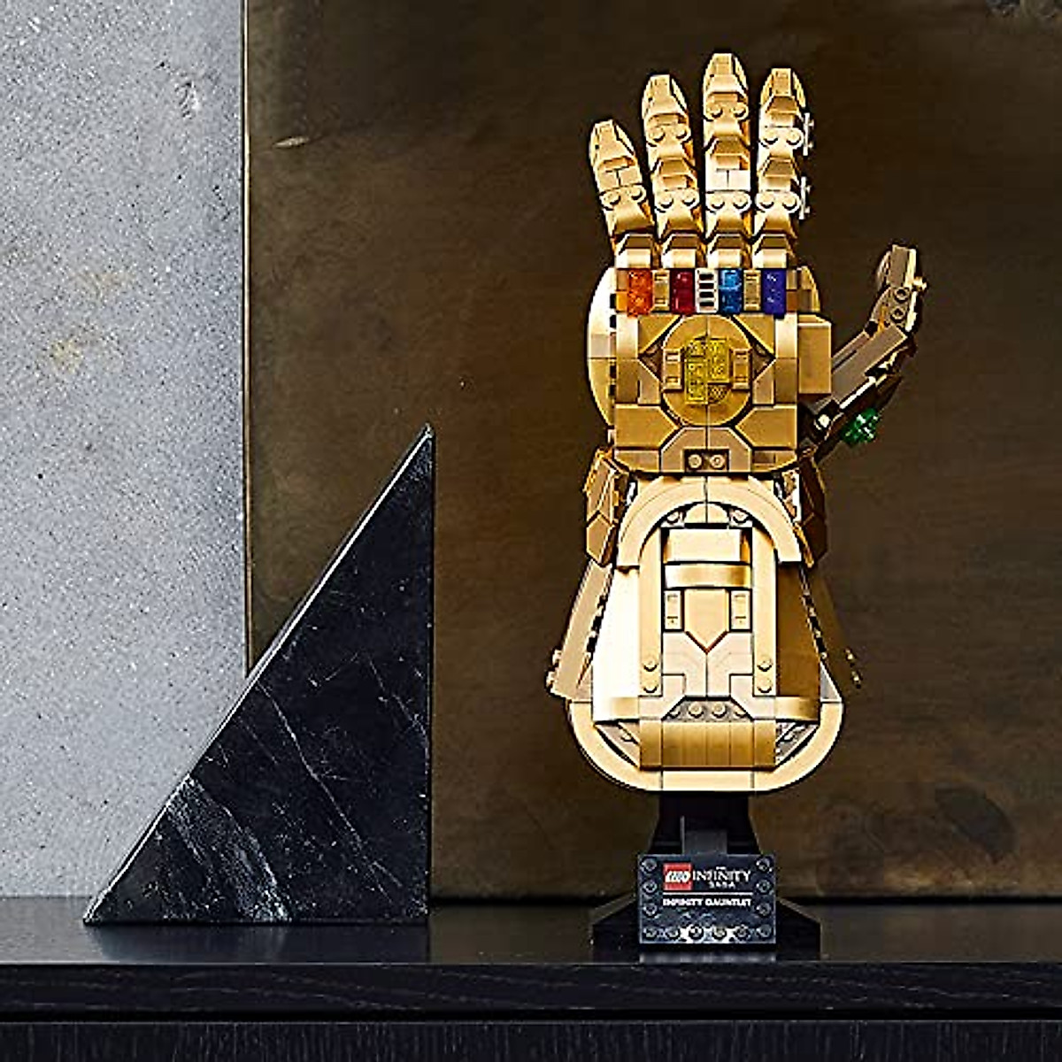 LEGO Marvel Infinity Gauntlet Set 76191, Collectible Thanos Glove with Infinity Stones, Collectible Avengers Gift for Men, Women, Him, Her, Model Kits for Adults to Build