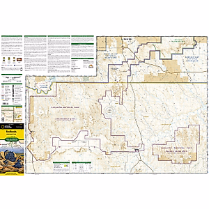 Badlands National Park: South Dakota, USA Outdoor Recreation Map (National Geographic Maps: Trails I