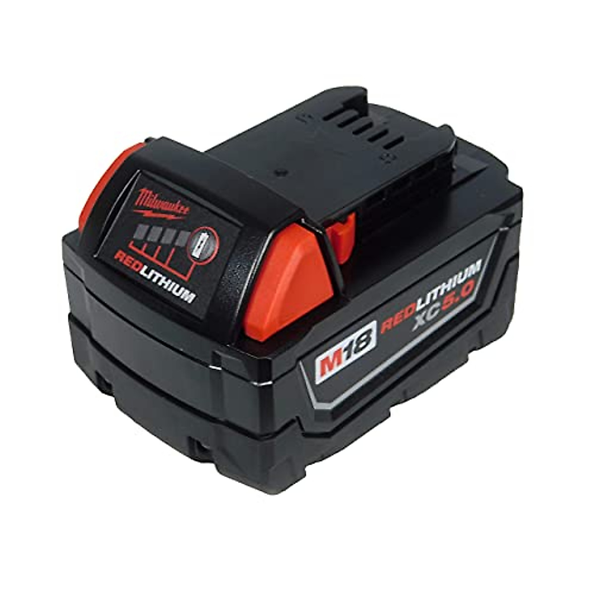 Milwaukee 2663-20 1/2" Impact Wrench,48-11-1850 5Ah Battery, 48-59-1812 Charger