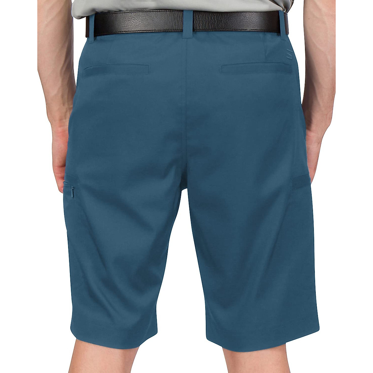 Cargo Golf Shorts for Men - Dry Fit, Large Pockets, Lightweight, Moisture Wicking, 4-Way Stretch