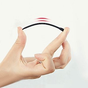 ALIOBC Disposable Cotton Swabs Stick,160 Pcs Multi Use Black Double-Headed Acne Squeezing Professional Ear Pick for Blackhead or Whitehead Nasal Gunk Removerand Clean Skin Pores