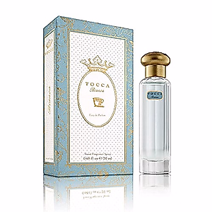 Tocca Eau de Parfum, Bianca: Fresh Floral, Rose, Lemon, Green Tea, Hand-Finished Bottle (20 ml)