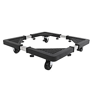 Generic Adjustable Washing Machine Base Refrigerator Stand Adjustable Stable Adjustable Dustproof for Apartment, Genericzb8rh4ap2f