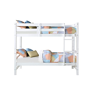 GOWE Acme Ronnie Bunk Bed (Twin/Twin), White (1Set/2Ctn) 37785