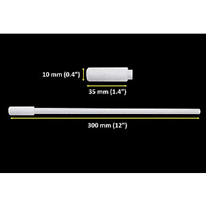 Labnique 12 inch Long PTFE Magnetic Stir Bar Retriever (300 mm)
