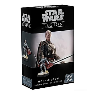 Star Wars: Legion Moff Gideon Commander Expansion - Lead with Cunning Tactics! Tabletop Miniatures Strategy Game for Kids and Adults, Ages 14+, 2 Players, 3 Hour Playtime, Made by Atomic Mass Games