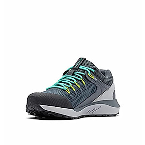 Columbia Womens Trailstorm Hiking Shoe, Graphite/Dolphin, 8 US