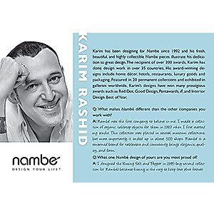 Nambe - Home Decor Collection - Pineapple Canister with Lid - Measures at 4.5" x 4.5" x 8" - Made with Nambe Alloy - Designed by Karim Rashid