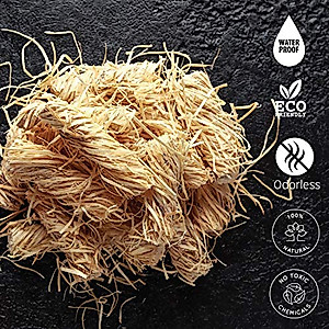 Fire Starter, 70 Pieces. Natural Fire Starters for Fireplace, Charcoal Starter, Charcoal Fire Starter for Campfires, Grill Starter, Wooly Wood BBQ Fire Starters for Grill. All Weather.