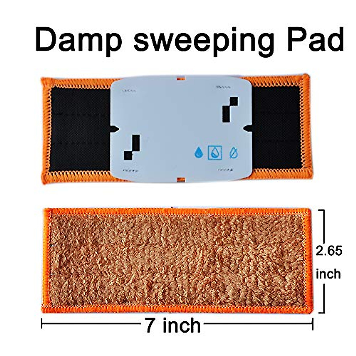 EZ SPARES Replacement for lR0B0T R00MBA 240 241 Accessories,Washable Mopping Pads,Mopping Cloths,Wet Mopping,Sweeping,Dry Sweeping(9 Pcs)