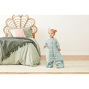 ergoPouch 2.5 TOG Baby Sleep Sack – 100% Organic Cotton Baby Sleep Suit Bag for Cozy Baby’s Night – Temperature Control Baby Blanket (Sage, 8-24 Months)