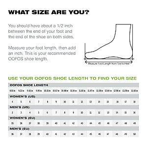 OOFOS Unisex OOcloog, 80s Arcade Black - Women’s Size 6 - Lightweight Recovery Footwear - Reduces Stress on Feet, Joints & Back - Machine Washable