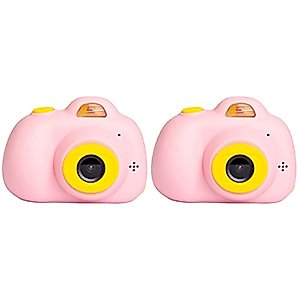 ibasenice Girl Toddler Toys 2sets Mini Recorder Children Baby Camera Plaything Gifts Child Photography Digital Toys Kid Sports Use Portable Plastic Photo Toy Decorative Selfie Kids Outdoor Playset