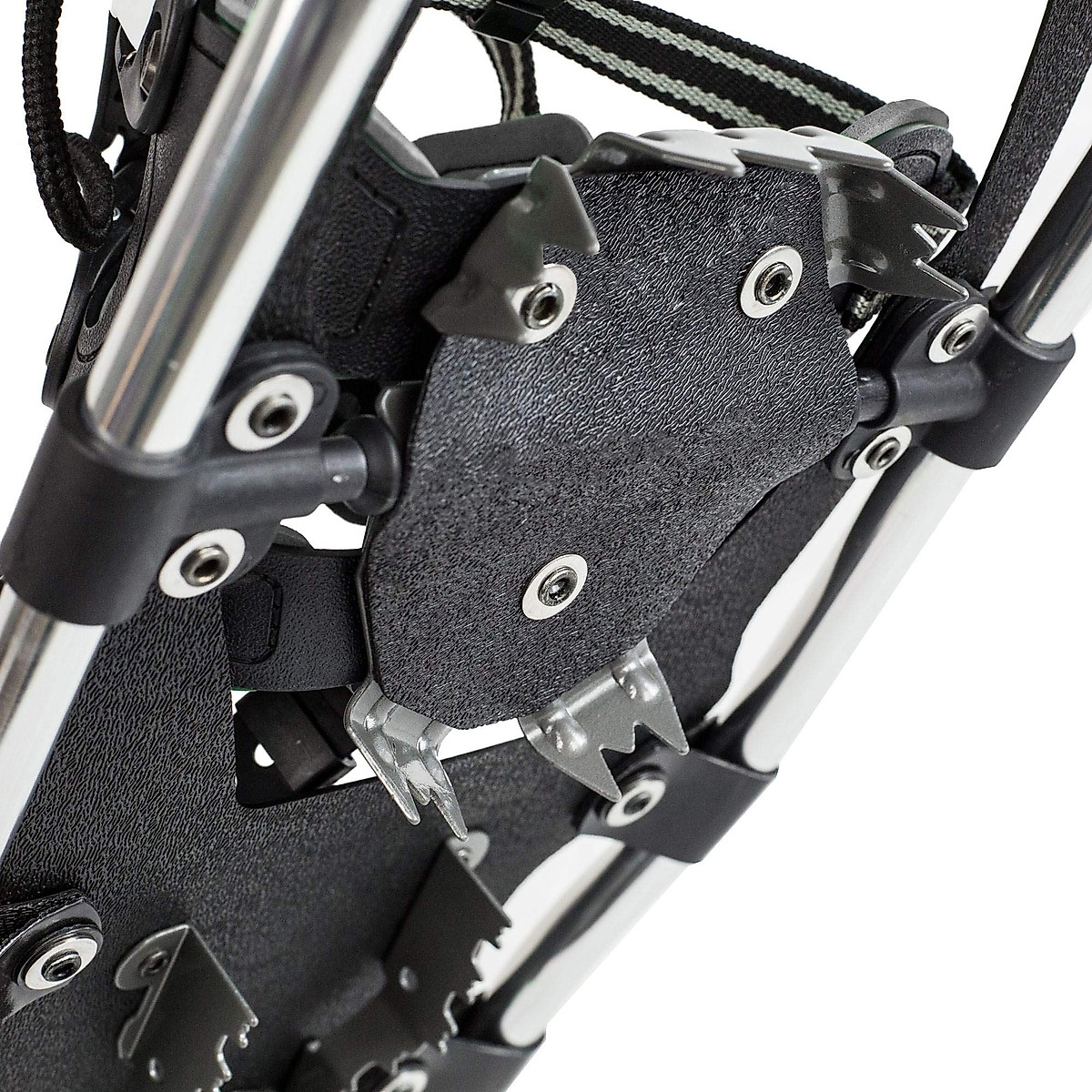 Yukon Charlie's Advanced 8x25 Inch Men's Snowshoe Kit with Aluminum Poles & Bag