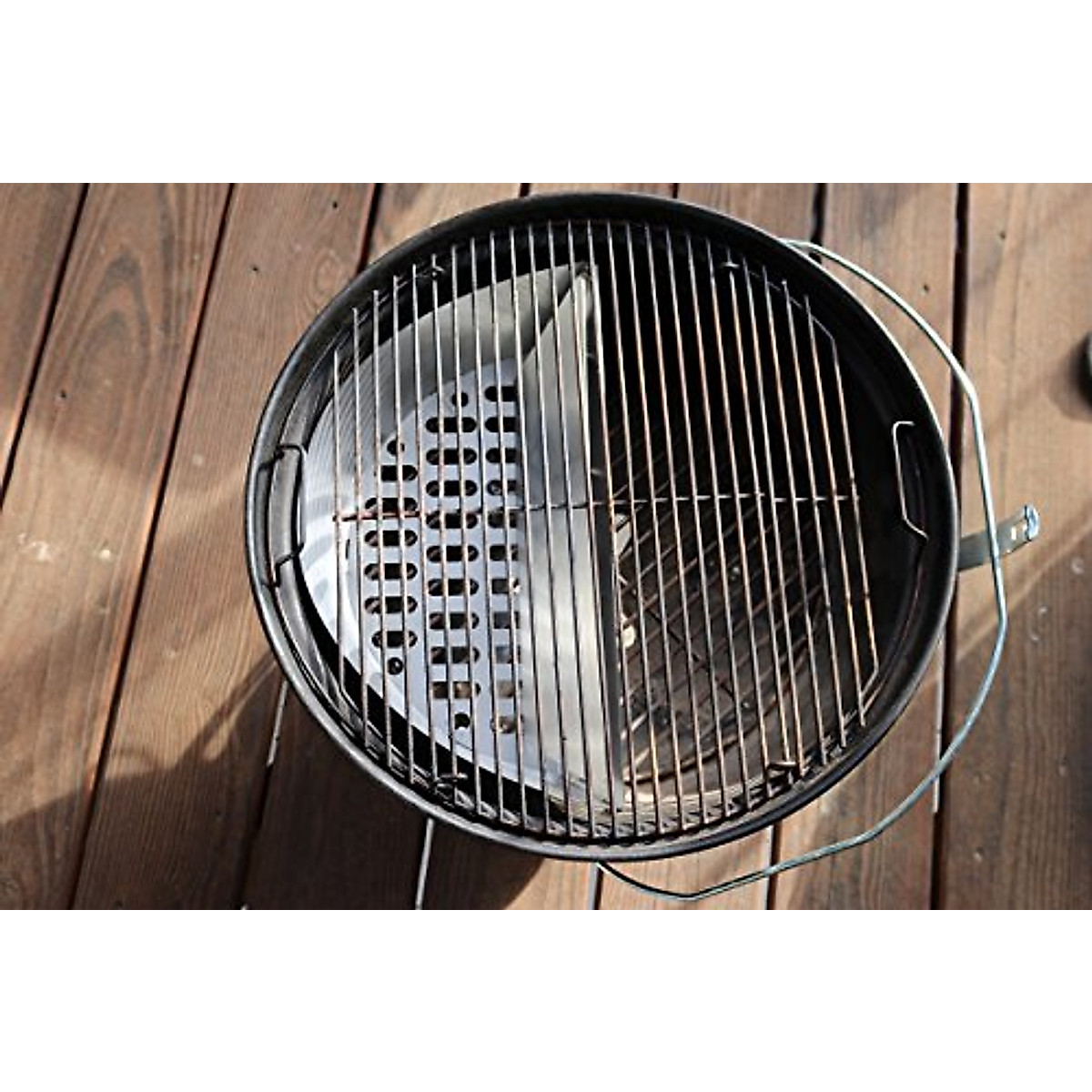 Slow 'N Sear Stainless Steel Charcoal Basket for 18" Charcoal Grills from SnS Grills