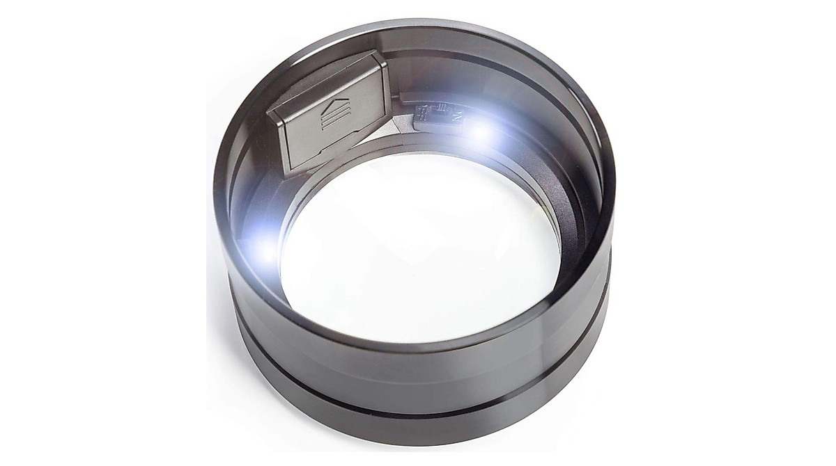 Lighted Desktop Magnifier for Easy Reading