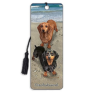 3D Royce Puppy Dog Bookmarks - by Artgame (Dachshund)