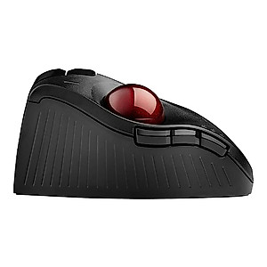 Kensington Pro Fit® Ergo Vertical Wireless Trackball (K75326WW), Black, 3" x 4" x 6.1"