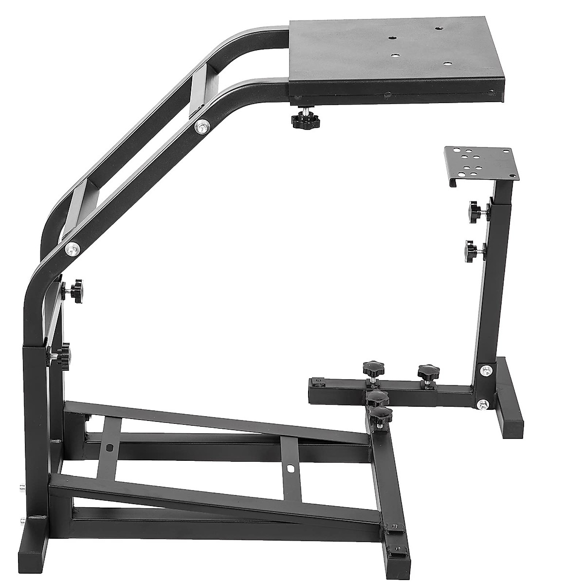 Marada Gaming Steering Wheel Stand Adjustable Fit for Logitech,Thrustmaster,Xbox, G25 G27 G29 G920 G923, Racing Wheel Stand, Handbrake Shifter Wheels and Pedals Not Included