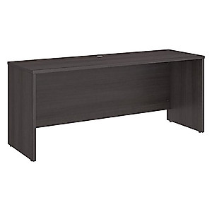 Bush Business Furniture Studio C Home Office Desk, 72W x 24D, Storm Gray