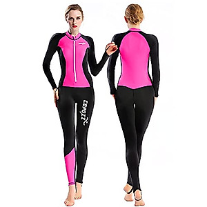 COPOZZ Diving Skin, Men Women Youth Thin Wetsuit Rash Guard- Full Body UV Protection - for Diving Snorkeling Surfing Spearfishing Sport Skin