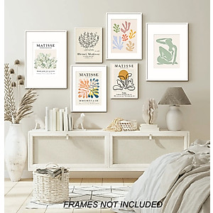 12PCS Matisse Poster, Danish Pastel Room Decor, Minimalist Wall art, Matisse Wall Art, Wall Art for Living room and Bedroom, Office Decor, Pastel Room Decor (8x10 in, Unframed)