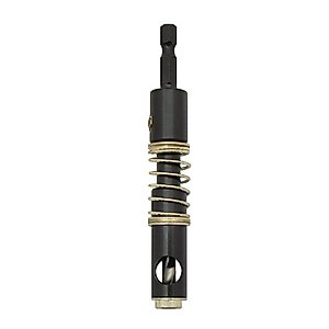Big Horn 19138 1/4 Inch Shelf Pin Bit Self-Centering Drill Bit