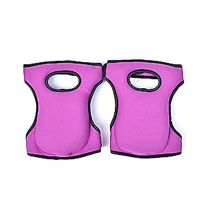 Yugust Home Gardening Knee Pads,1 Pair Neoprene Fabric Kneeler, Memory Foam Liner Kneeling Pads Knee Protector Mat for Cleaning Working Exercising,Purple