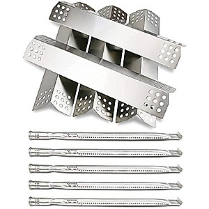 Uniflasy Burner Heat Plate Ignition Electrode Replacement Part Grill Repair Part Kit for Home Depot Nexgrill 720-0925P 720-0882A, 720-0896B, 720-0896E, 5 Pack
