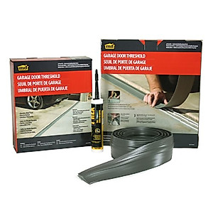 M-D Building Products 50100 10 ft. Gray Vinyl Garage Door Threshold Kit