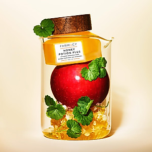 Farmacy Hydrating Face Mask - Honey Potion Plus Nourishing Skincare Facial Mask with Niacinamide, Ceramides + Pro-Vitamin B5 to Protect + Replenish Moisture Barrier (50g)