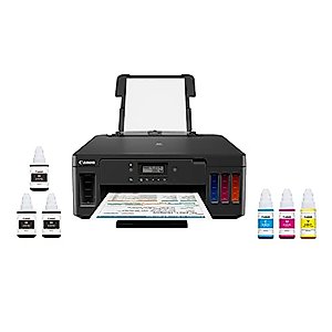 Canon PIXMA G5020 Wireless MegaTank Single Function SuperTank Printer | Mobile & Auto 2-Sided Printing