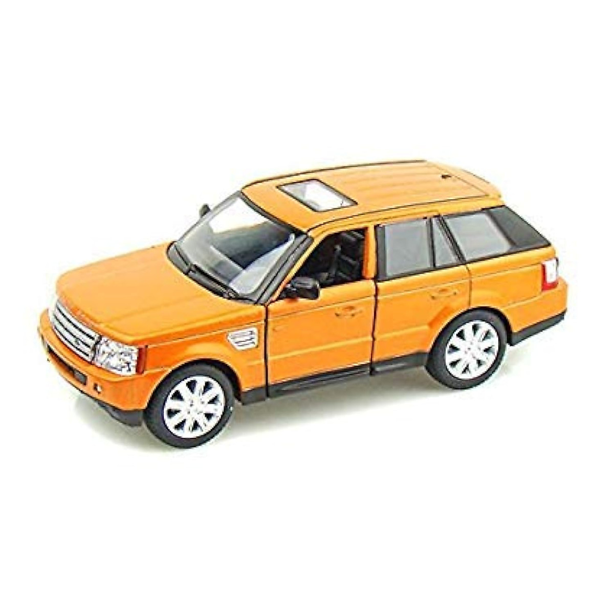 KiNSMART Range Rover Sport 5" 1:38 Scale Die Cast Model Toy SUV Orange