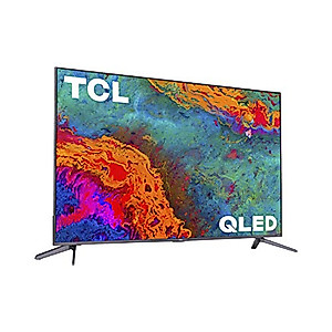 TCL 50-inch 5-Series 4K UHD Dolby Vision HDR QLED Roku Smart TV - 50S535, 2021 Model , Black