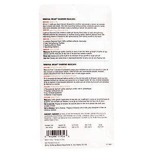 Physicians Formula Mineral Wear Diamond Mascara Clear Diamond, Dermatologist Tested, Opthahlamologist Approved, Sensitive Eyes