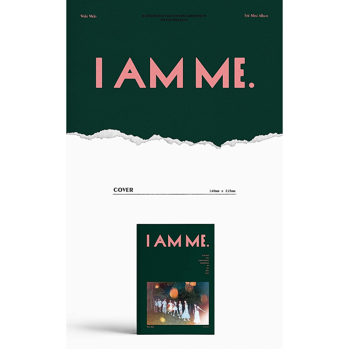 WEKI MEKI - 5th Mini Album I AM ME. CD