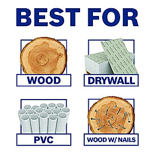 BOSCH T144D 5-Piece 4 In.6 TPI Speed for Wood T-Shank Jig Saw Blades