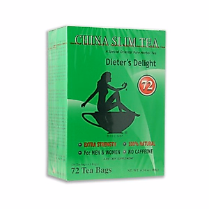 China Slim Tea (72 Tea Bags) Special Oriental Pure Herbal Tea