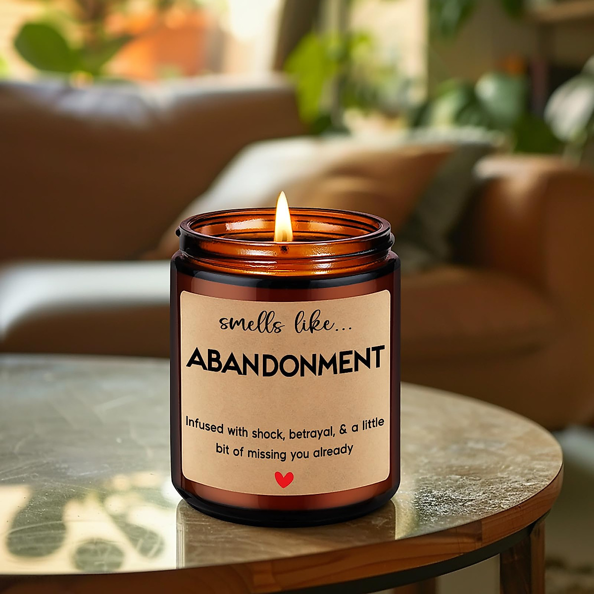 LEADO Candles - Friends Moving Away Gift, Coworker Leaving Gifts, Going Away Gifts for Coworkers Women, Men - Funny Retirement, Leaving Job, Goodbye, Farewell Gifts for Coworkers, Boss, Bestie