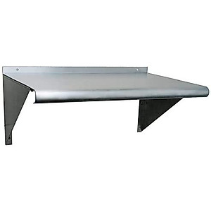 Universal WS1848 - Stainless Steel Wall Shelf - 18" X 48"