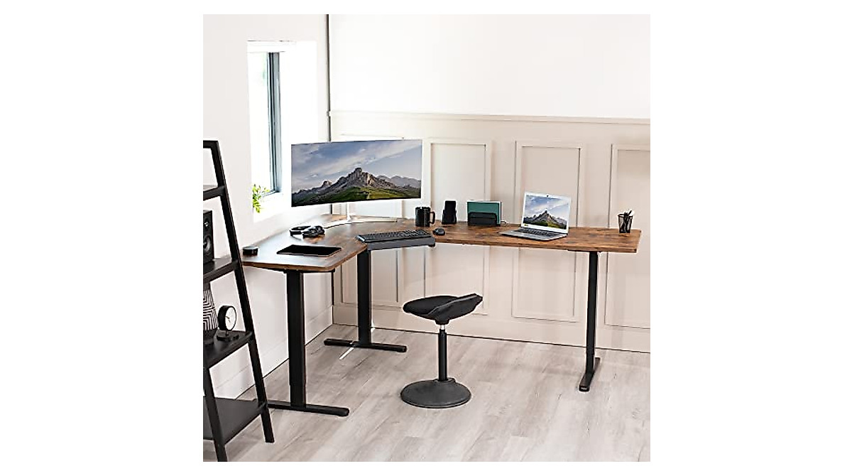 VIVO 17" Corner Desk Connector - Maximize Your Workspace